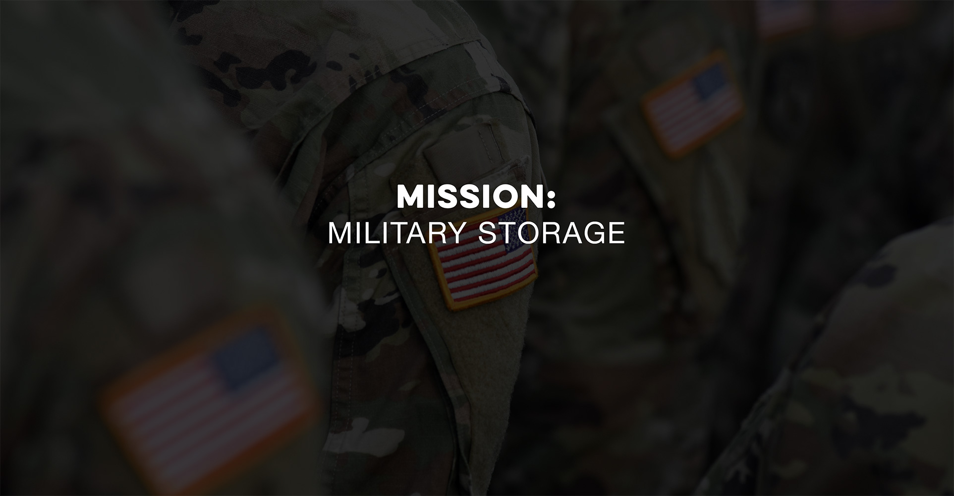 Military Storage Brochure